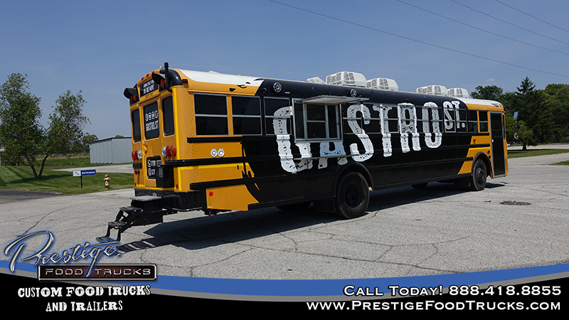 Gastro St. School Bus Food Truck | Prestige Custom Food Truck Manufacturer